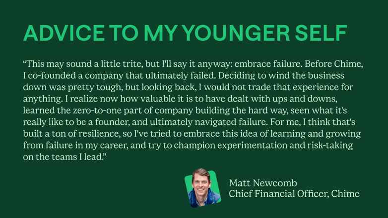 It's a Chimed Life: Meet Matt Newcomb, our CFO | Chime Careers